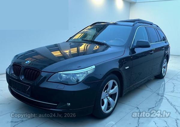 Melns BMW 5 Series 2010 Tartu, ar dzinēja tilpumu 2.00 L un nobraukumu 221 tūkst. km par 6290 €, foto 1 vietnē AUTOMOTO.COM.LV