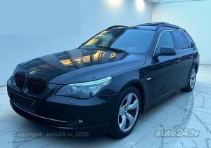 Melns BMW 5 Series 2010 Tartu, ar dzinēja tilpumu 2.00 L un nobraukumu 221 tūkst. km par 6290 €, foto  vietnē AUTOMOTO.COM.LV