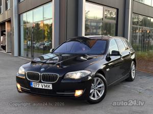 Melns BMW 5 Series 2010 Tallina, ar dzinēja tilpumu 3.00 L un nobraukumu 333 tūkst. km par 7750 €, foto  vietnē AUTOMOTO.COM.LV