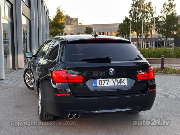 Black BMW 5 Series 2010 in Tallinn, with an engine capacity of 3.00 L and mileage of 333 thousand km for 7750 €, photo 9 on AUTOMOTO.COM.LV