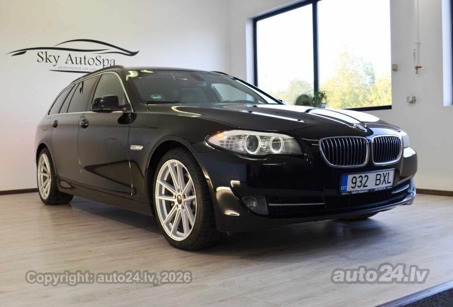 Black BMW 5 Series 2010 in Viljandi, with an engine capacity of 3.00 L and mileage of 478 thousand km for 5500 €, photo 3 on AUTOMOTO.COM.LV