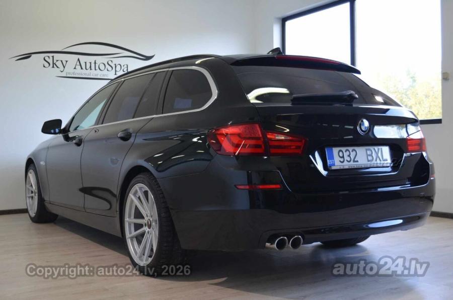 Black BMW 5 Series 2010 in Viljandi, with an engine capacity of 3.00 L and mileage of 478 thousand km for 5500 €, photo 5 on AUTOMOTO.COM.LV