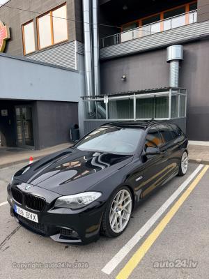 Black BMW 5 Series 2010 in Tallinn, with an engine capacity of 3.00 L and mileage of 415 thousand km for 11500 €, photo 3 on AUTOMOTO.COM.LV