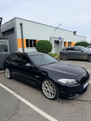 Black BMW 5 Series 2010 in Tallinn, with an engine capacity of 3.00 L and mileage of 415 thousand km for 11500 €, photo 4 on AUTOMOTO.COM.LV