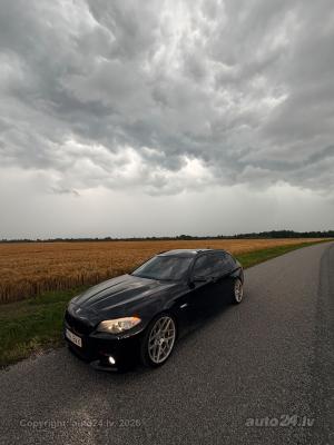 Black BMW 5 Series 2010 in Tallinn, with an engine capacity of 3.00 L and mileage of 415 thousand km for 11500 €, photo 7 on AUTOMOTO.COM.LV
