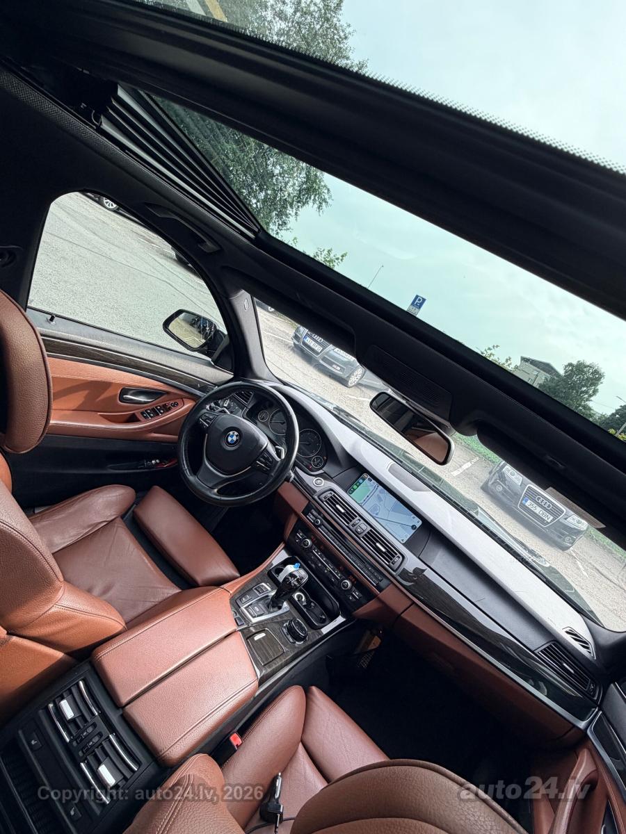 Black BMW 5 Series 2010 in Tallinn, with an engine capacity of 3.00 L and mileage of 415 thousand km for 11500 €, photo 8 on AUTOMOTO.COM.LV