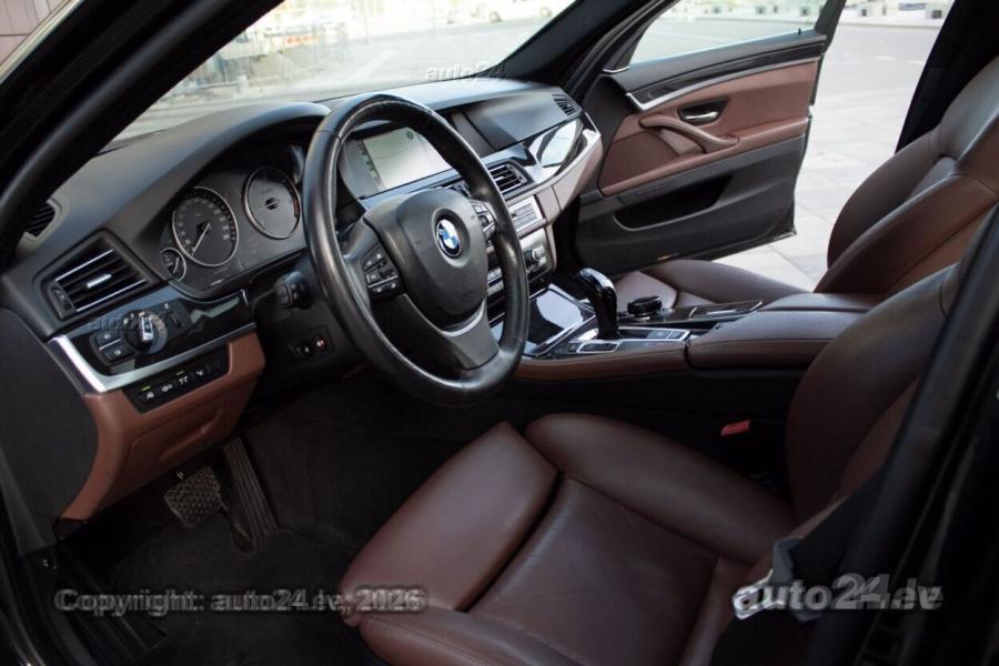 Black BMW 5 Series 2010 in Tallinn, with an engine capacity of 3.00 L and mileage of 415 thousand km for 11500 €, photo 9 on AUTOMOTO.COM.LV