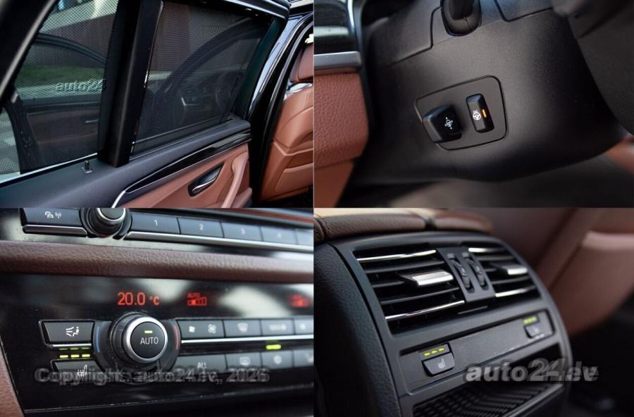 Black BMW 5 Series 2010 in Tallinn, with an engine capacity of 3.00 L and mileage of 415 thousand km for 11500 €, photo 15 on AUTOMOTO.COM.LV
