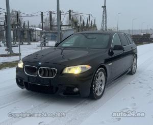 Black BMW 5 Series 2011 in Parnu, with an engine capacity of 2.00 L and mileage of 258 thousand km for 8600 €, photo  on AUTOMOTO.COM.LV