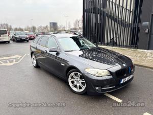 Black BMW 5 Series 2011 in Tallinn, with an engine capacity of 2.00 L and mileage of 380 thousand km for 5999 €, photo  on AUTOMOTO.COM.LV