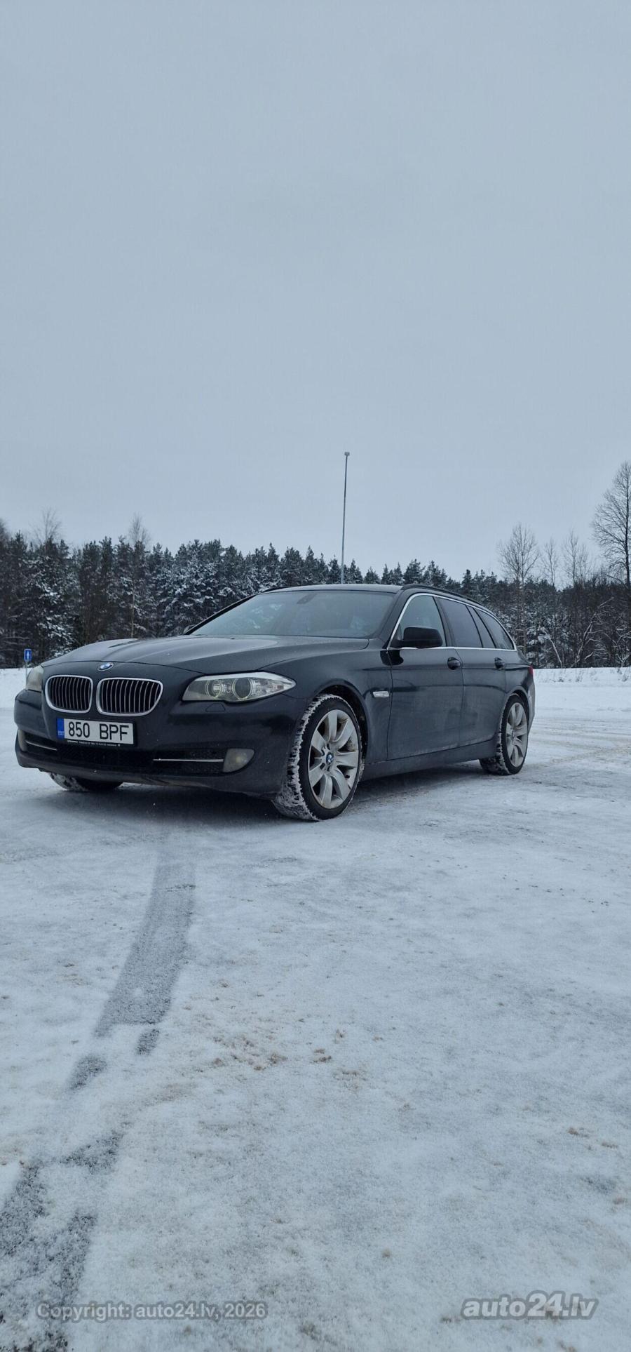 Black BMW 5 Series 2011 in Voru, with an engine capacity of 2.00 L and mileage of 170 thousand km for 7500 €, photo 1 on AUTOMOTO.COM.LV