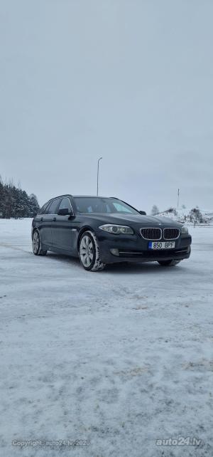 Black BMW 5 Series 2011 in Voru, with an engine capacity of 2.00 L and mileage of 170 thousand km for 7500 €, photo 2 on AUTOMOTO.COM.LV