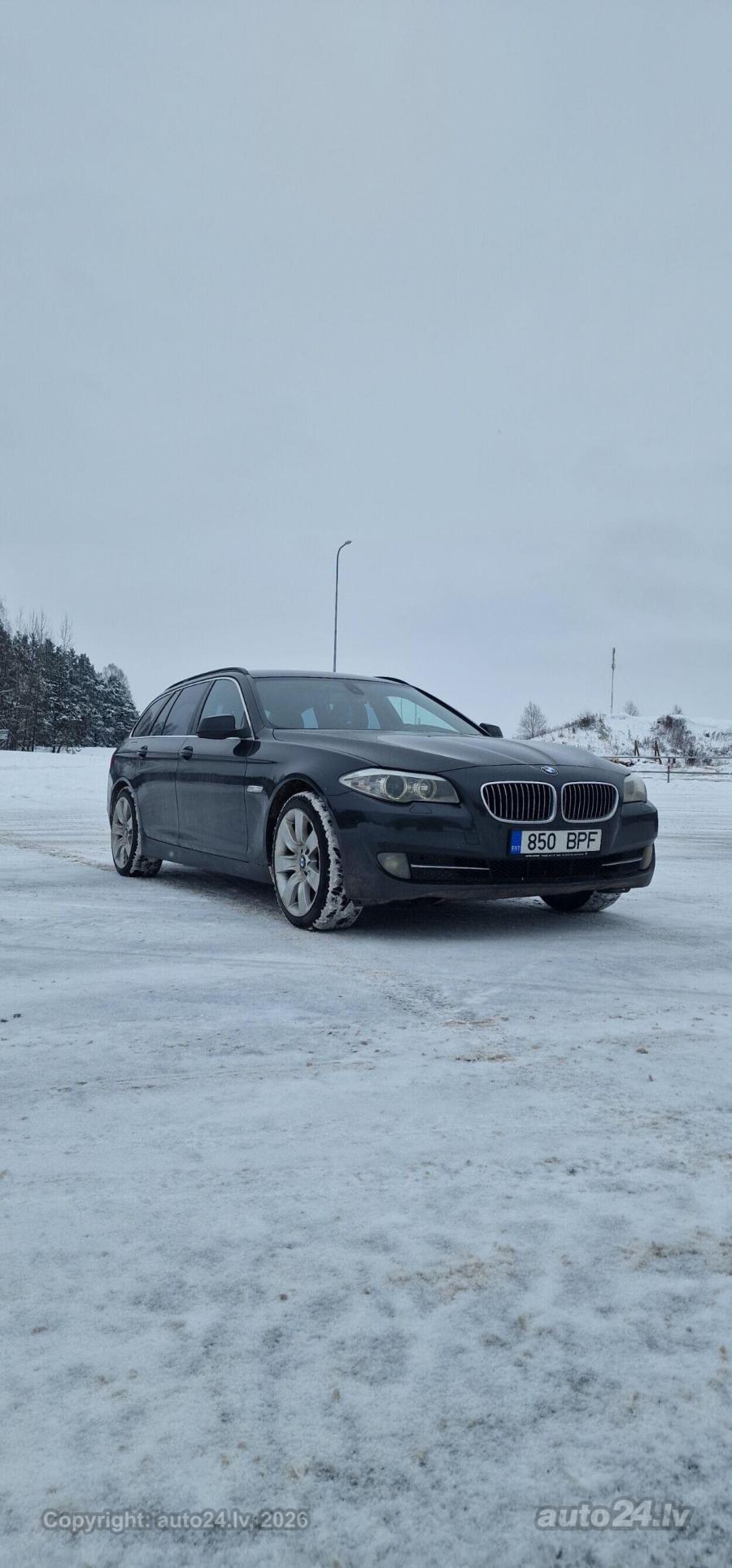 Black BMW 5 Series 2011 in Voru, with an engine capacity of 2.00 L and mileage of 170 thousand km for 7500 €, photo 2 on AUTOMOTO.COM.LV