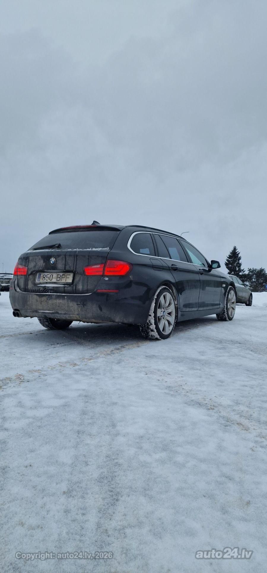 Black BMW 5 Series 2011 in Voru, with an engine capacity of 2.00 L and mileage of 170 thousand km for 7500 €, photo 3 on AUTOMOTO.COM.LV