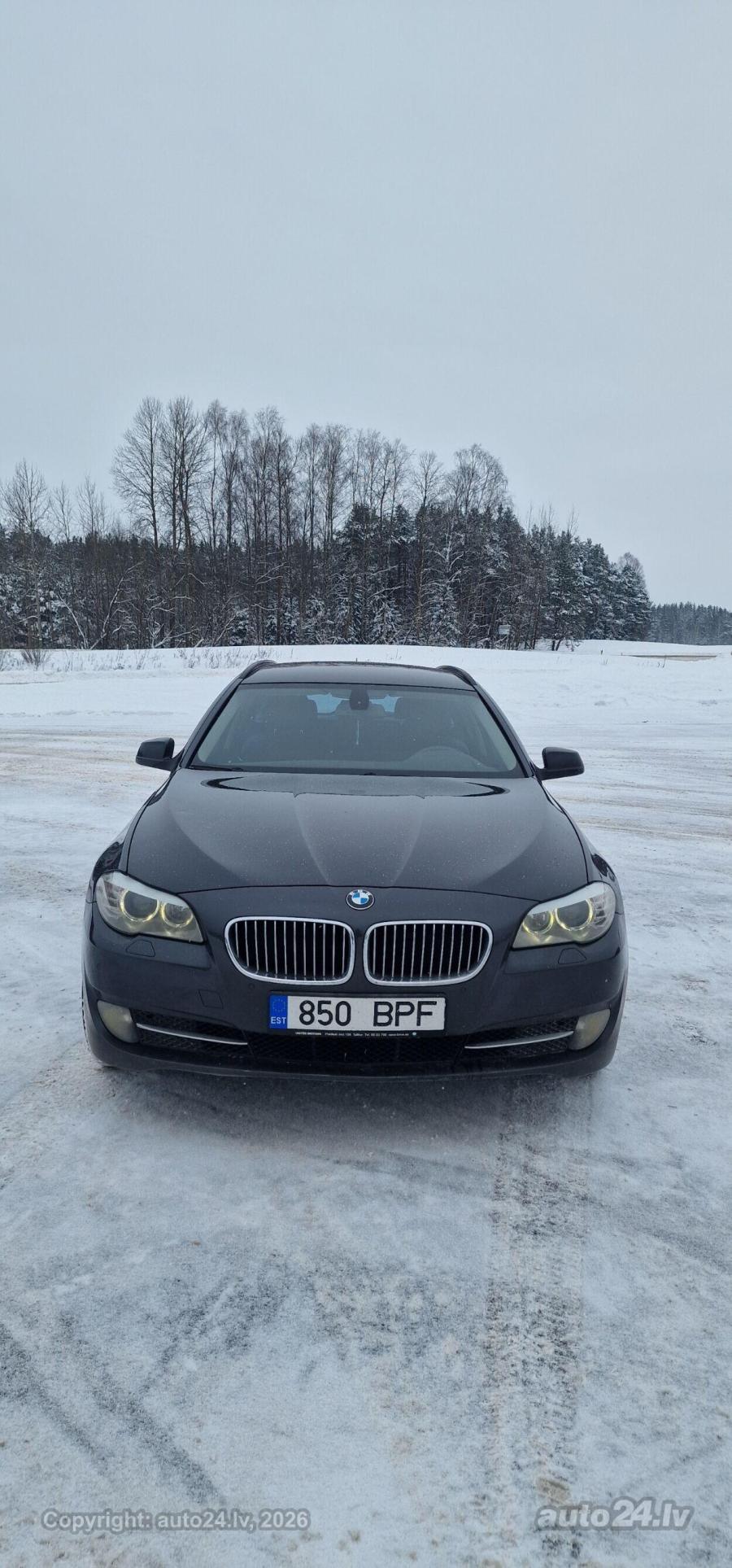 Black BMW 5 Series 2011 in Voru, with an engine capacity of 2.00 L and mileage of 170 thousand km for 7500 €, photo 5 on AUTOMOTO.COM.LV