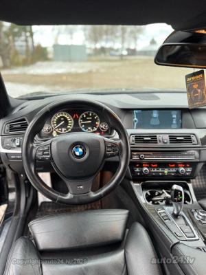 Black BMW 5 Series 2011 in Tallinn, with an engine capacity of 3.00 L and mileage of 338 thousand km for 11499 €, photo 7 on AUTOMOTO.COM.LV