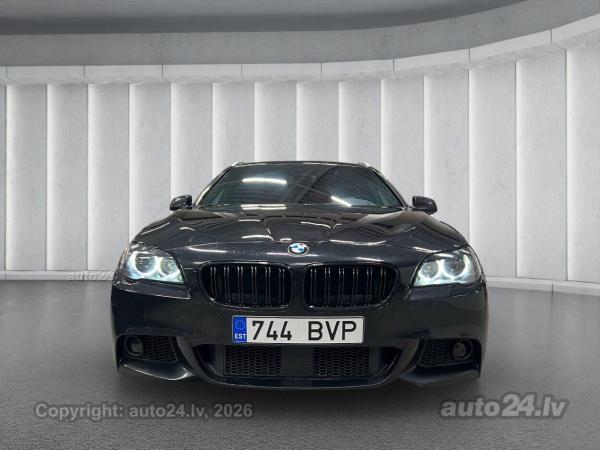 Black BMW 5 Series 2011 in Tallinn, with an engine capacity of 3.00 L and mileage of 330 thousand km for 14500 €, photo 1 on AUTOMOTO.COM.LV