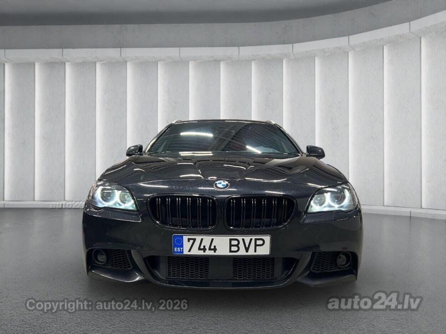 Melns BMW 5 Series 2011 Tallina, ar dzinēja tilpumu 3.00 L un nobraukumu 330 tūkst. km par 14500 €, foto 1 vietnē AUTOMOTO.COM.LV