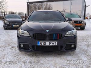Black BMW 5 Series 2011 in Tartu, with an engine capacity of 3.00 L and mileage of 217 thousand km for 11990 €, photo 2 on AUTOMOTO.COM.LV