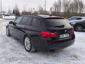 Black BMW 5 Series 2011 in Tartu, with an engine capacity of 3.00 L and mileage of 217 thousand km for 11990 €, photo 5 on AUTOMOTO.COM.LV