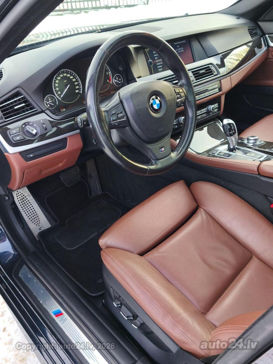 Black BMW 5 Series 2011 in Tartu, with an engine capacity of 3.00 L and mileage of 217 thousand km for 11990 €, photo 6 on AUTOMOTO.COM.LV