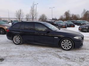 Black BMW 5 Series 2011 in Tartu, with an engine capacity of 3.00 L and mileage of 217 thousand km for 11990 €, photo 18 on AUTOMOTO.COM.LV