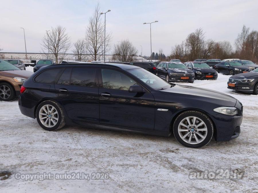 Black BMW 5 Series 2011 in Tartu, with an engine capacity of 3.00 L and mileage of 217 thousand km for 11990 €, photo 18 on AUTOMOTO.COM.LV