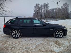 Black BMW 5 Series 2011 in Tallinn, with an engine capacity of 2.00 L and mileage of 379 thousand km for 5700 €, photo 3 on AUTOMOTO.COM.LV