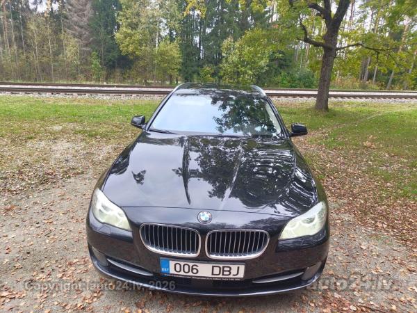 Black BMW 5 Series 2011 in Tallinn, with an engine capacity of 3.00 L and mileage of 356 thousand km for 8100 €, photo 2 on AUTOMOTO.COM.LV