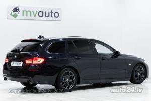 Black BMW 5 Series 2011 in Tallinn, with an engine capacity of 3.00 L and mileage of 400 thousand km for 9990 €, photo 2 on AUTOMOTO.COM.LV