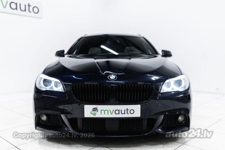 Black BMW 5 Series 2011 in Tallinn, with an engine capacity of 3.00 L and mileage of 400 thousand km for 9990 €, photo 4 on AUTOMOTO.COM.LV