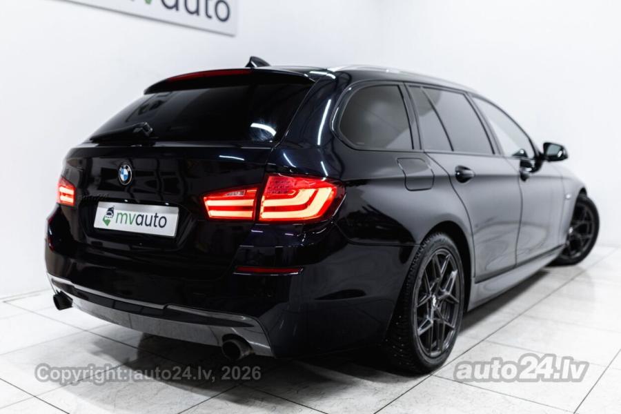 Black BMW 5 Series 2011 in Tallinn, with an engine capacity of 3.00 L and mileage of 400 thousand km for 9990 €, photo 6 on AUTOMOTO.COM.LV