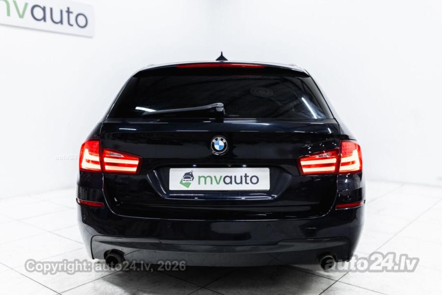Black BMW 5 Series 2011 in Tallinn, with an engine capacity of 3.00 L and mileage of 400 thousand km for 9990 €, photo 7 on AUTOMOTO.COM.LV
