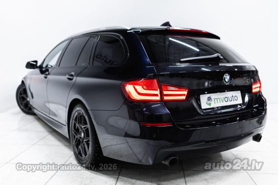 Black BMW 5 Series 2011 in Tallinn, with an engine capacity of 3.00 L and mileage of 400 thousand km for 9990 €, photo 8 on AUTOMOTO.COM.LV