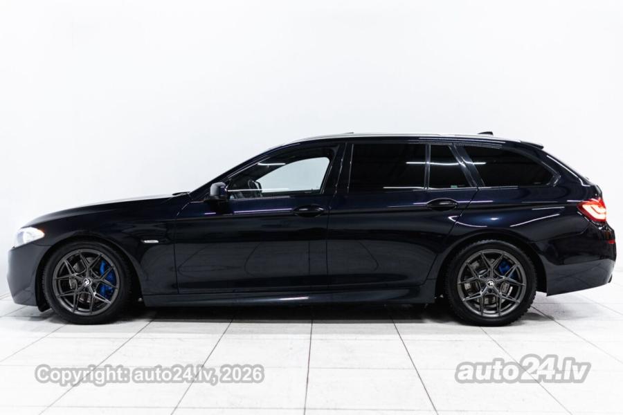 Black BMW 5 Series 2011 in Tallinn, with an engine capacity of 3.00 L and mileage of 400 thousand km for 9990 €, photo 9 on AUTOMOTO.COM.LV