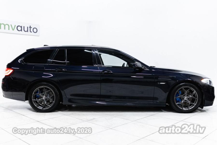 Black BMW 5 Series 2011 in Tallinn, with an engine capacity of 3.00 L and mileage of 400 thousand km for 9990 €, photo 10 on AUTOMOTO.COM.LV