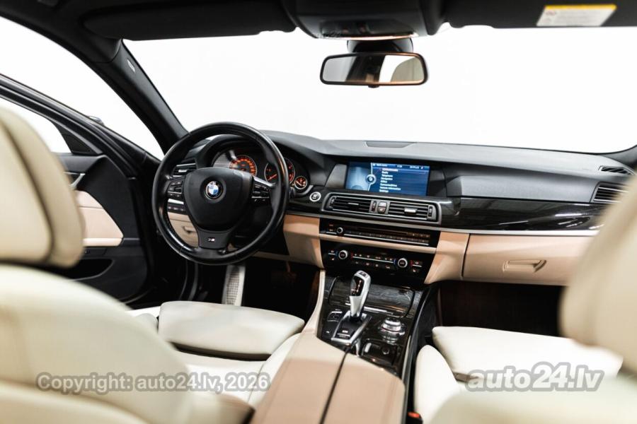Black BMW 5 Series 2011 in Tallinn, with an engine capacity of 3.00 L and mileage of 400 thousand km for 9990 €, photo 14 on AUTOMOTO.COM.LV