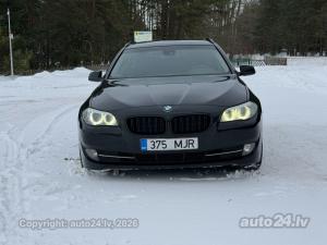 Melns BMW 5 Series 2011 Tallina, ar dzinēja tilpumu 3.00 L un nobraukumu 329 tūkst. km par 10900 €, foto 4 vietnē AUTOMOTO.COM.LV