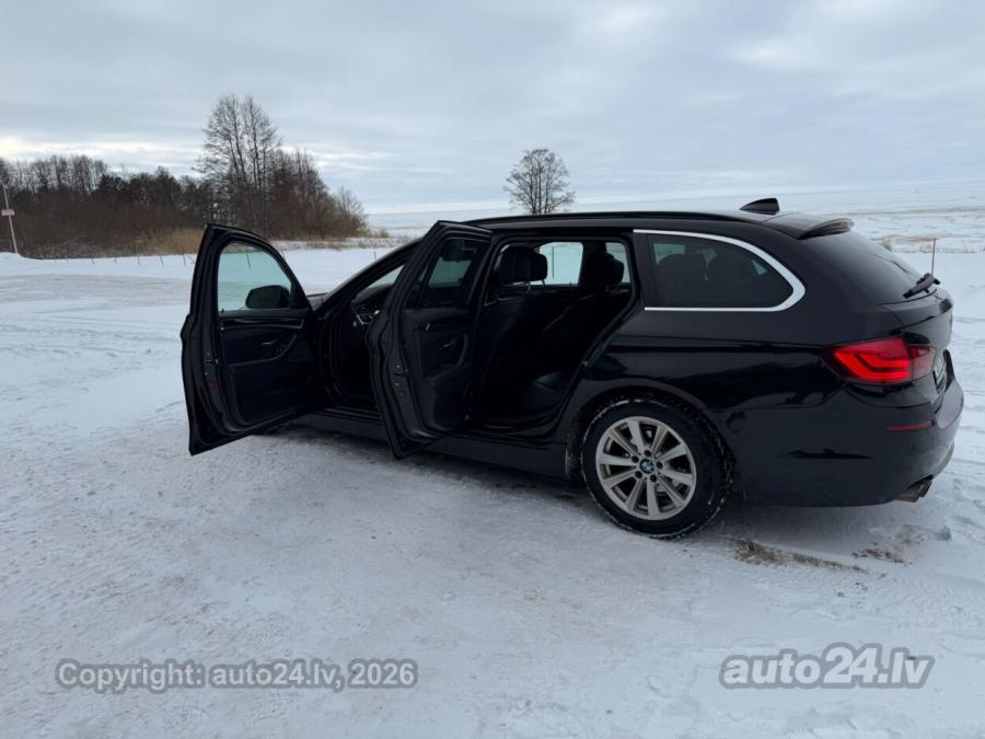 Melns BMW 5 Series 2011 Tallina, ar dzinēja tilpumu 3.00 L un nobraukumu 329 tūkst. km par 10900 €, foto 25 vietnē AUTOMOTO.COM.LV