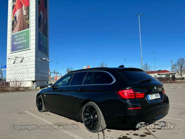 Black BMW 5 Series 2011 in Tallinn, with an engine capacity of 3.00 L and mileage of 368 thousand km for 7400 €, photo 4 on AUTOMOTO.COM.LV
