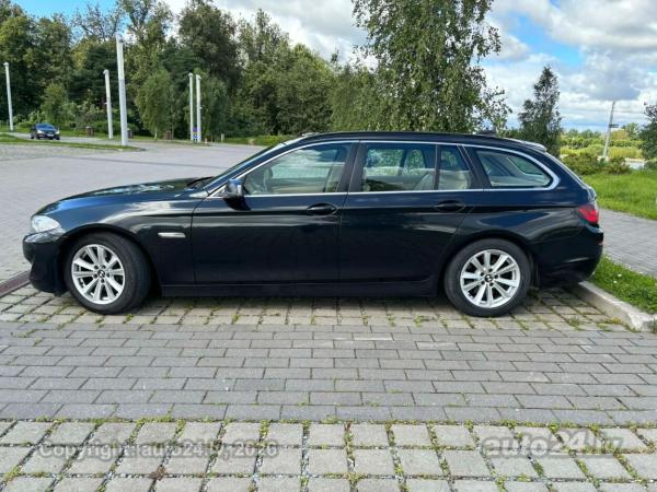 Black BMW 5 Series 2011 in Tallinn, with an engine capacity of 3.00 L and mileage of 368 thousand km for 7400 €, photo 10 on AUTOMOTO.COM.LV