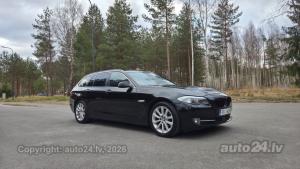 Melns BMW 5 Series 2011 Tallina, ar dzinēja tilpumu 3.00 L un nobraukumu 365 tūkst. km par 8800 €, foto  vietnē AUTOMOTO.COM.LV