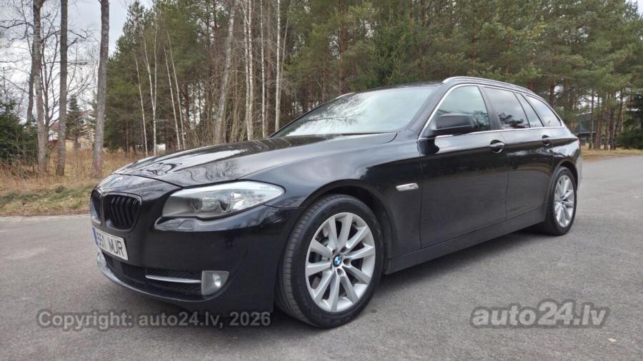 Melns BMW 5 Series 2011 Tallina, ar dzinēja tilpumu 3.00 L un nobraukumu 365 tūkst. km par 8800 €, foto 4 vietnē AUTOMOTO.COM.LV
