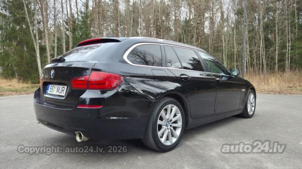 Black BMW 5 Series 2011 in Tallinn, with an engine capacity of 3.00 L and mileage of 365 thousand km for 8800 €, photo 8 on AUTOMOTO.COM.LV