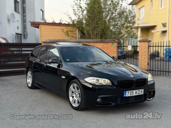 Черный БМВ 5 Серия 2011 в Таллин, объемом двигателя 3.00 л и пробегом 343 тыс. км за 11790 €, фото 2 на AUTOMOTO.COM.LV