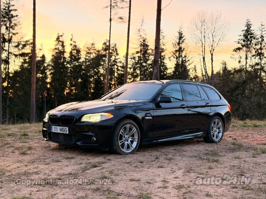 Черный БМВ 5 Серия 2011 в Выру, объемом двигателя 3.00 л и пробегом 256 тыс. км за 14000 €, фото 1 на AUTOMOTO.COM.LV