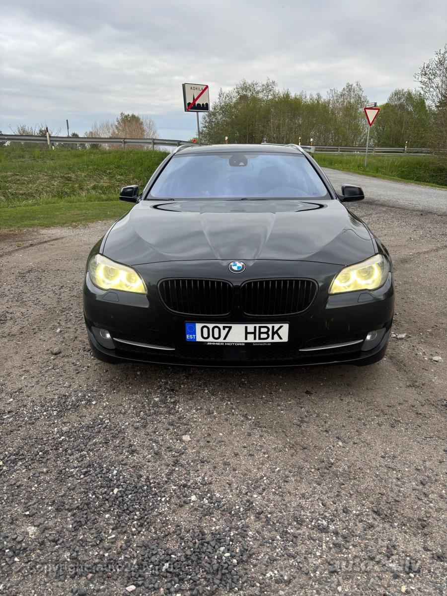 Melns BMW 5 Series 2011 Tallina, ar dzinēja tilpumu 3.00 L un nobraukumu 310 tūkst. km par 12500 €, foto 6 vietnē AUTOMOTO.COM.LV