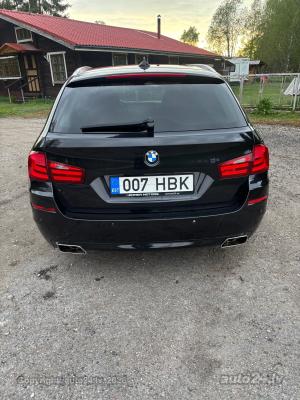 Melns BMW 5 Series 2011 Tallina, ar dzinēja tilpumu 3.00 L un nobraukumu 310 tūkst. km par 12500 €, foto 15 vietnē AUTOMOTO.COM.LV