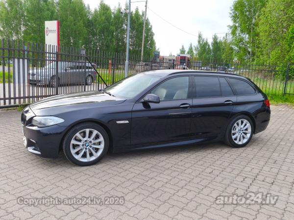 Черный БМВ 5 Серия 2011 в Тарту, объемом двигателя 3.00 л и пробегом 223 тыс. км за 11990 €, фото 2 на AUTOMOTO.COM.LV