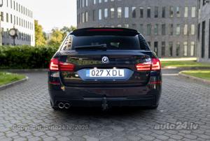 Black BMW 5 Series 2011 in Tallinn, with an engine capacity of 3.00 L and mileage of 291 thousand km for 11599 €, photo 4 on AUTOMOTO.COM.LV